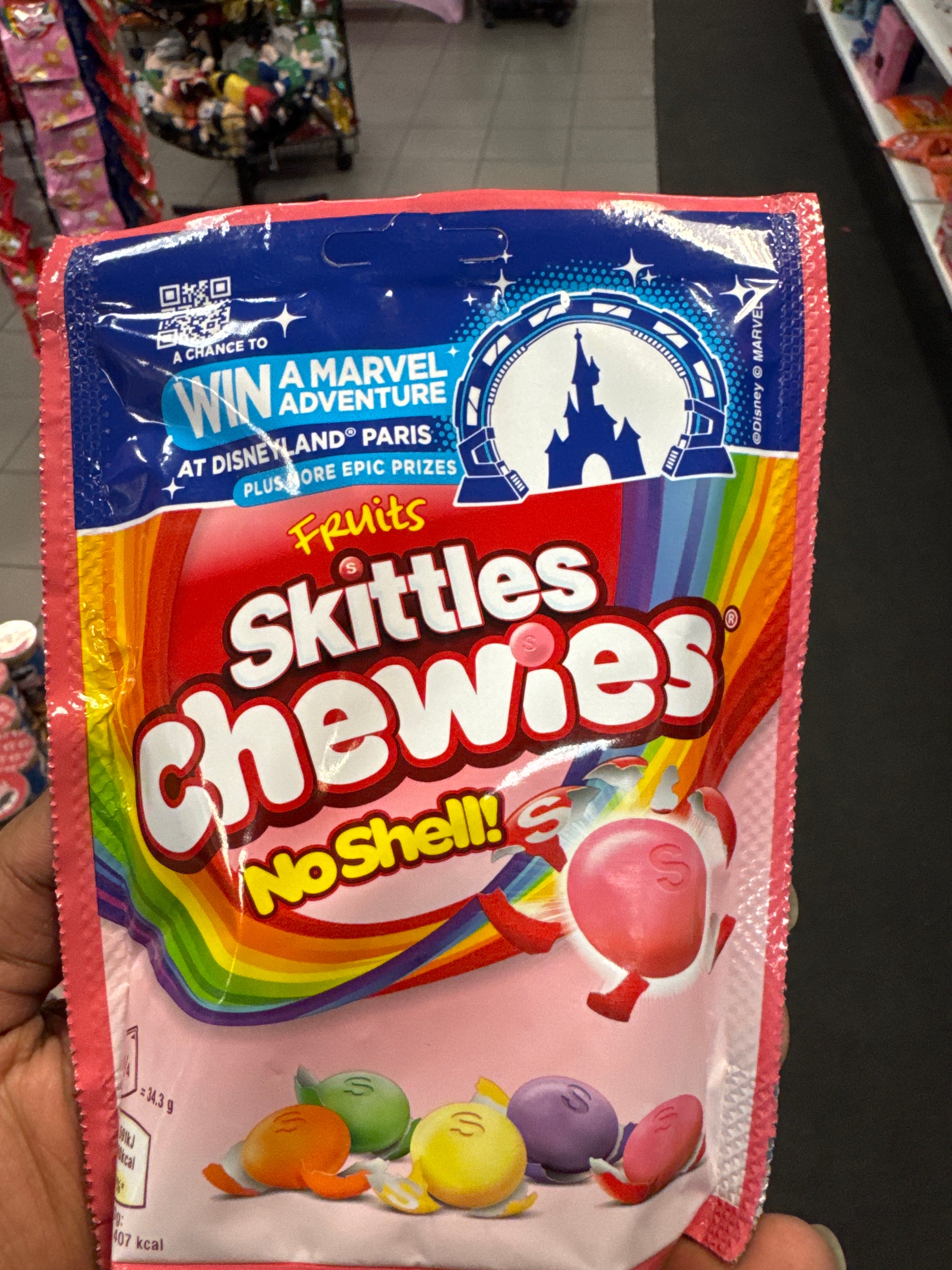 Skittles chews no shell – Exotic Snack Guys