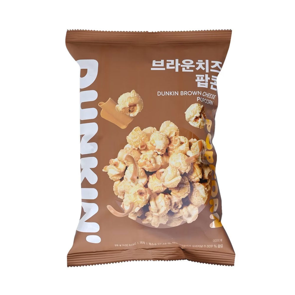 DUNKIN BROWN CHEESE POPCORN (KOREA) – Exotic Snack Guys