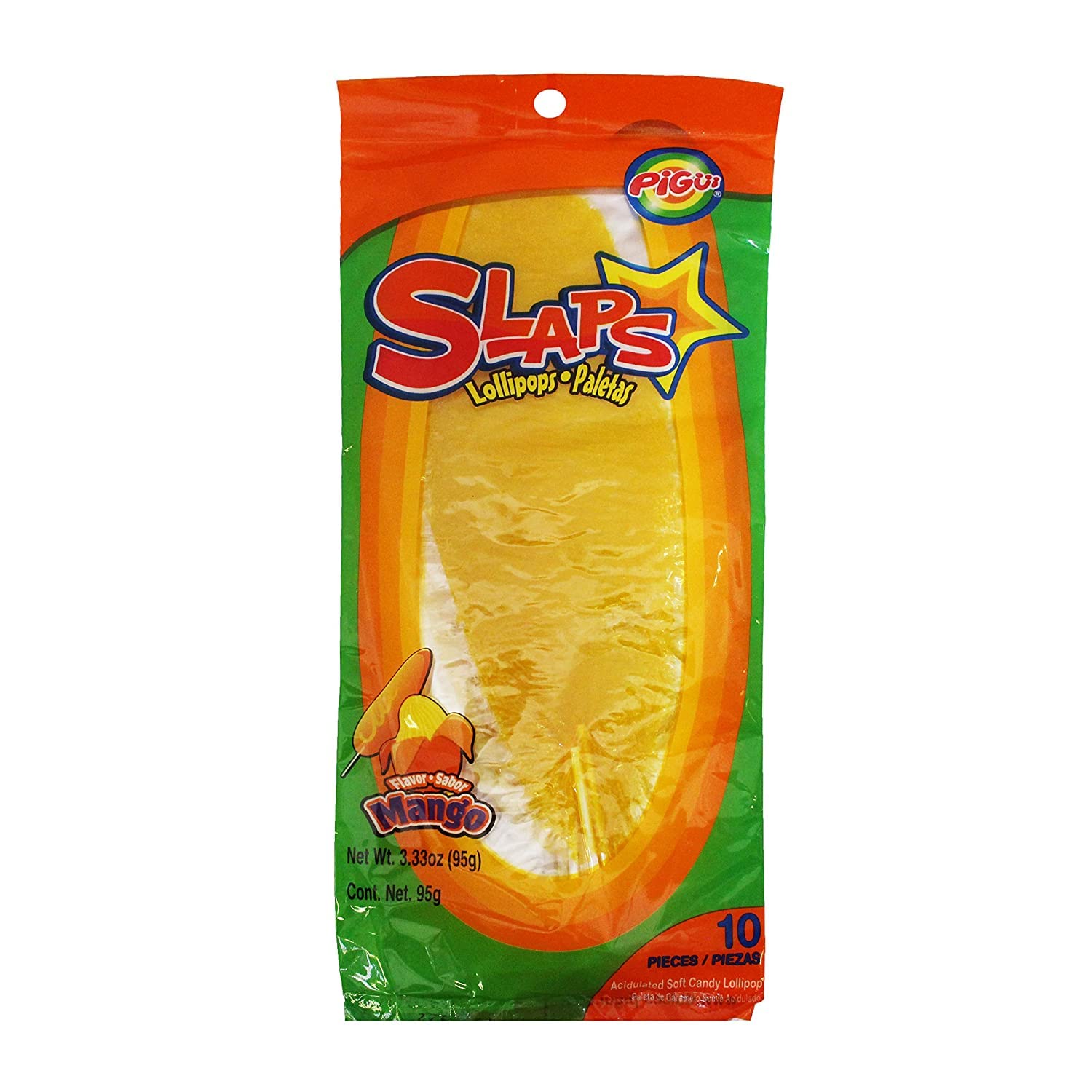 THE ORIGINAL SLAPS LOLLIPOPS MANGO (MEXICO) – Exotic Snack Guys