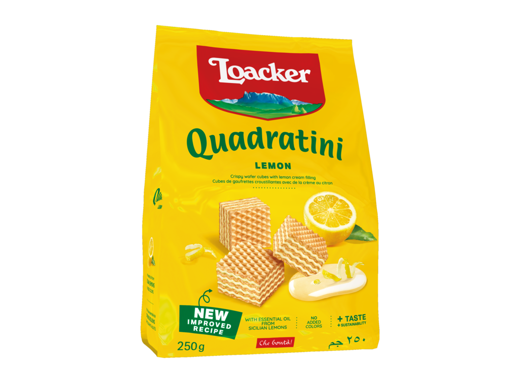 LOACKER - QUADRATINI LEMON (ITALY) – Exotic Snack Guys