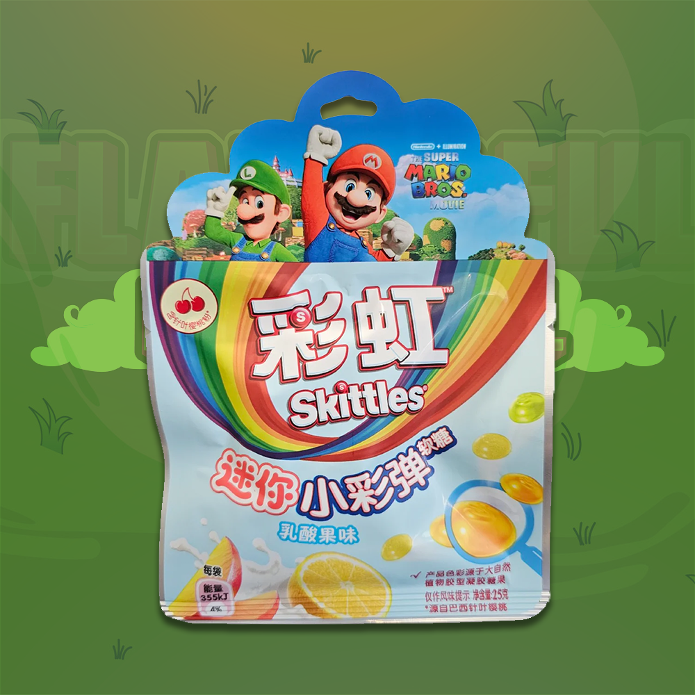 SKITTLES SUPER MARIO SKY (TAIWAN) – Exotic Snack Guys