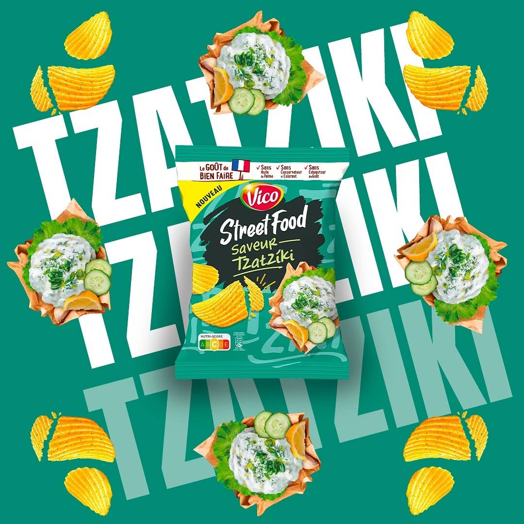 VICO Street Food Tzatziki Flavor – Exotic Snack Guys