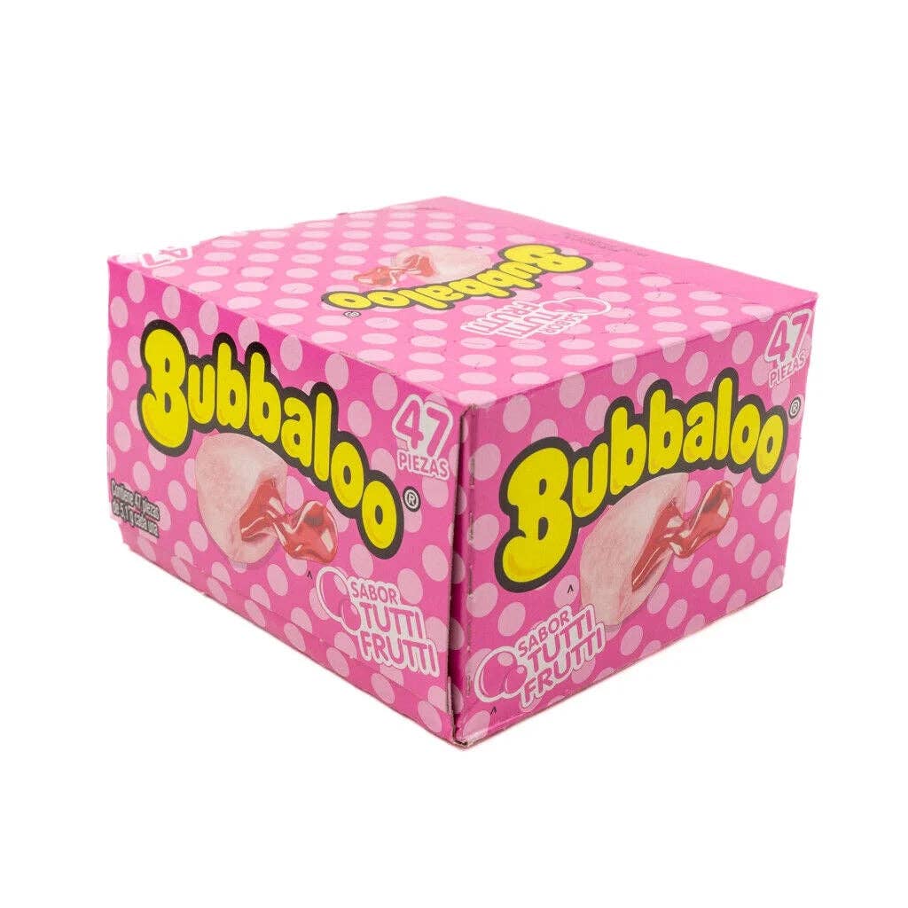 Bubbaloo Chewing Gum Tuti Frutti 47pcs (Mexico) – Exotic Snack Guys