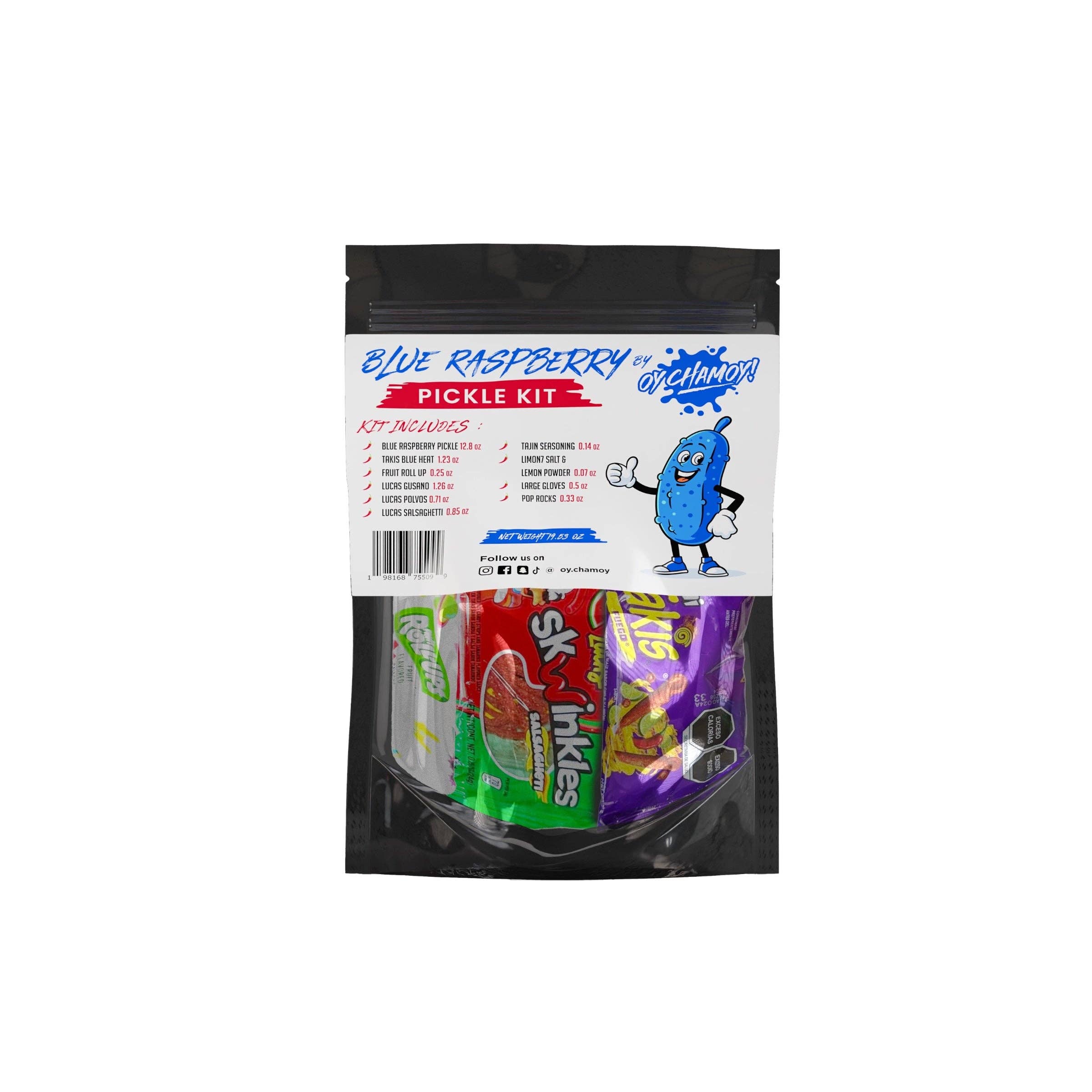 Blue Raspberry Pickle Kit – Exotic Snack Guys