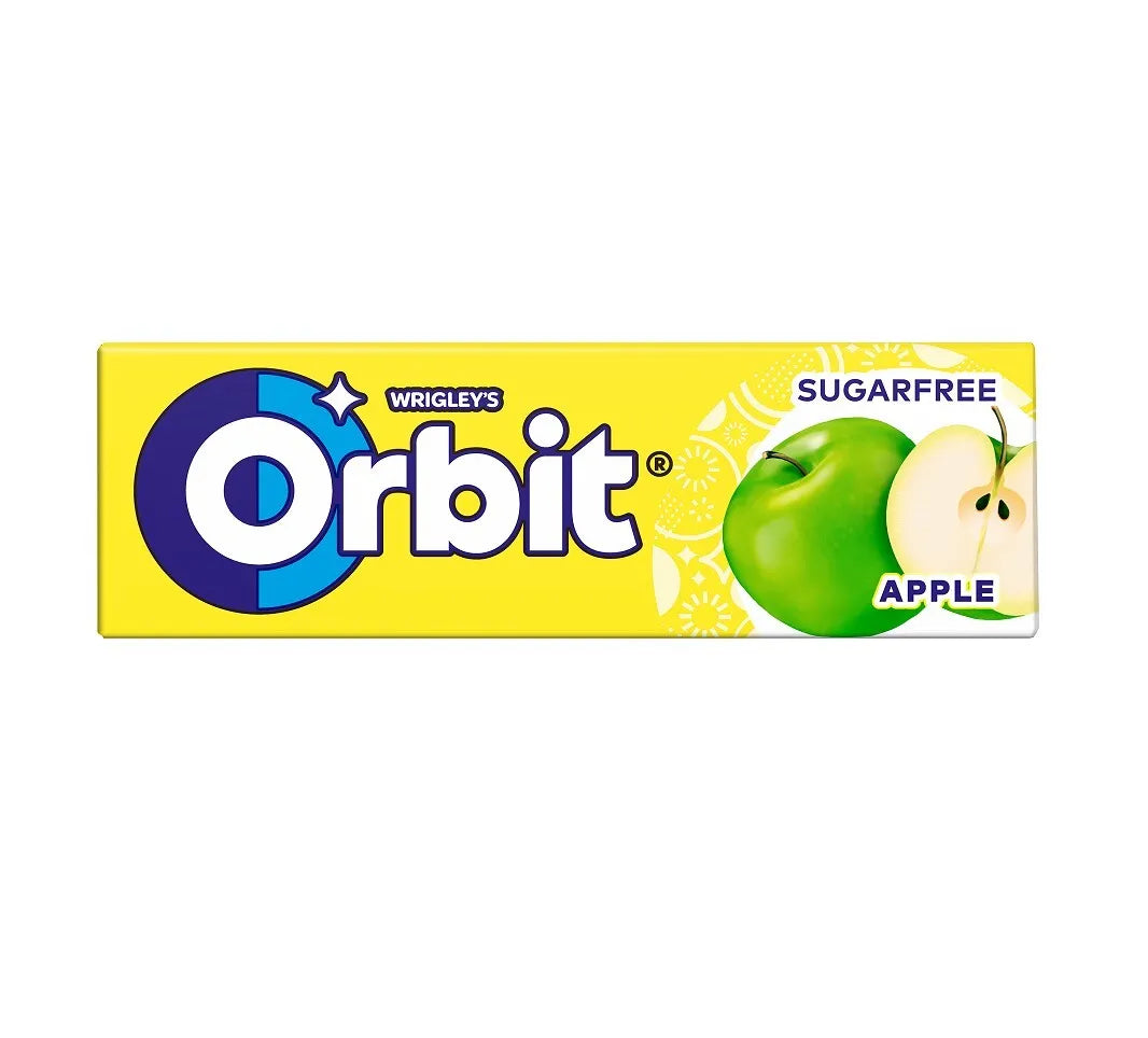 ORBIT SUGARFREE APPLE FLAVOR GUM (USA) – Exotic Snack Guys