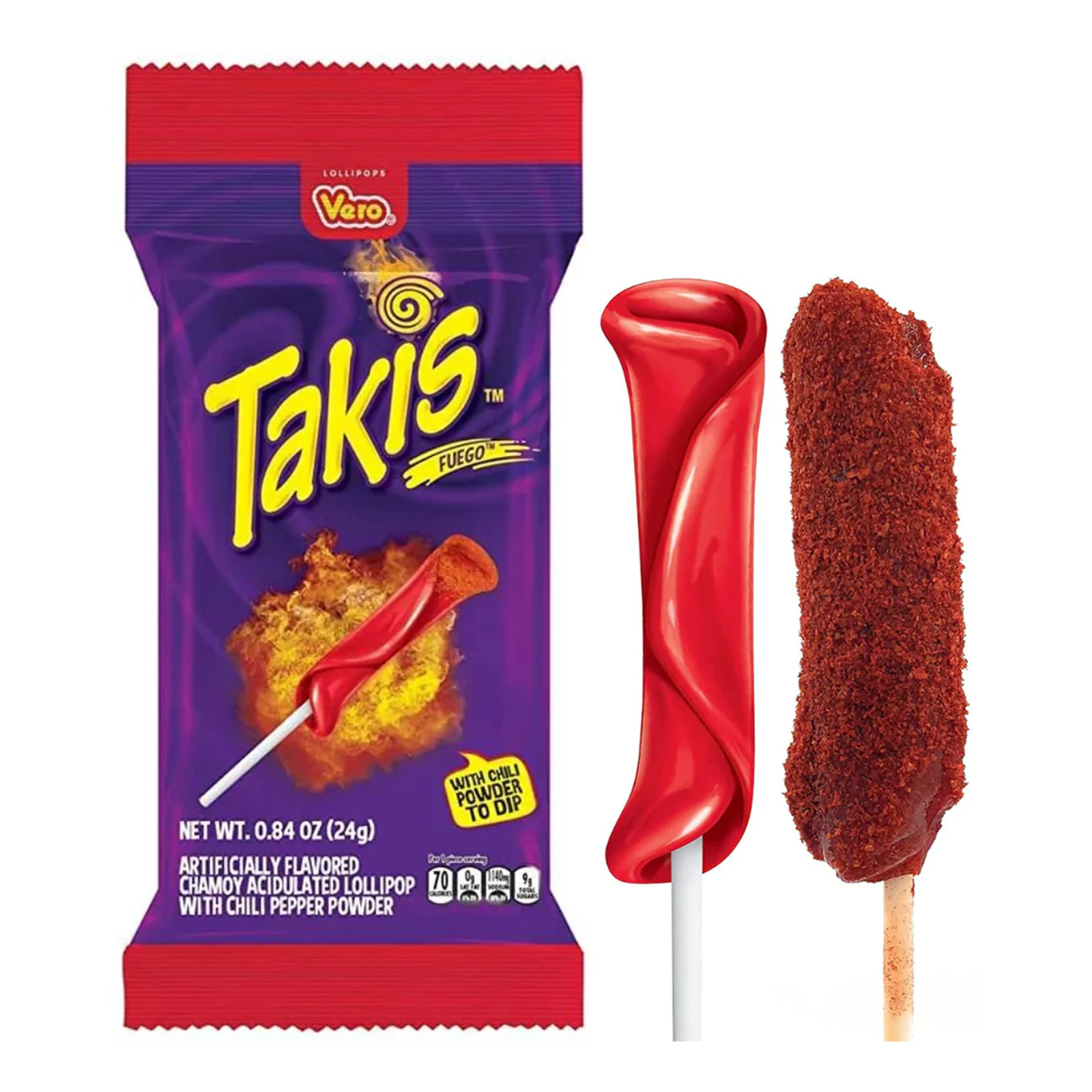 Takis Paleta Fuego Lollipop – Exotic Snack Guys